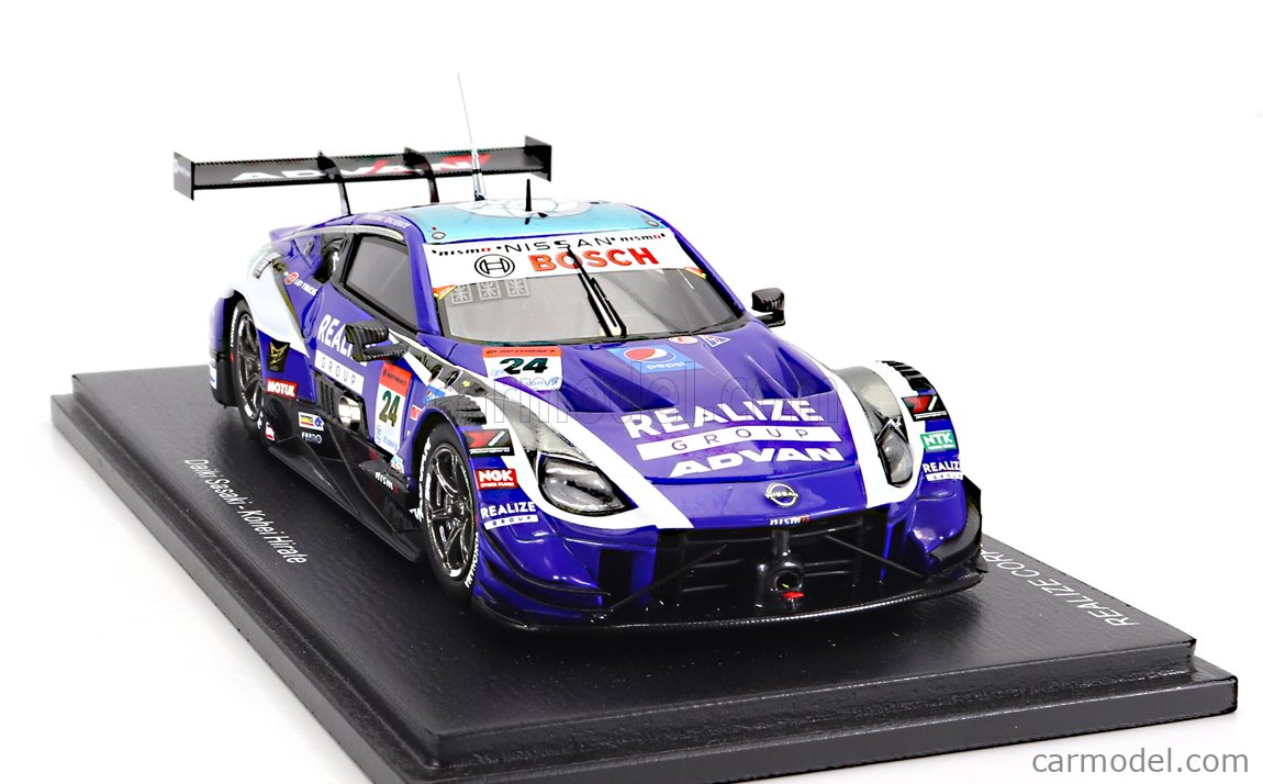 SPARK-MODEL SGT029 Scale 1/43 | NISSAN GT-R TEAM ADVAN KONDO RACING N ...