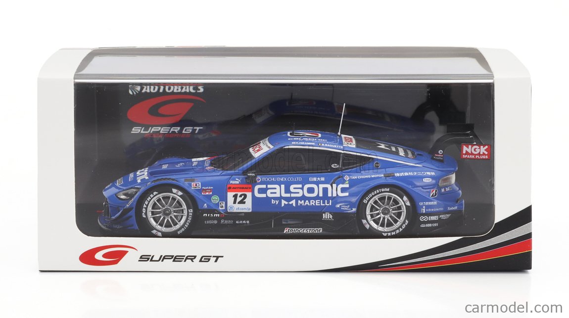 SPARK-MODEL SGT021 Scale 1/43 | NISSAN GT-R TEAM CALSONIC IMPUL Z N 12 GT500 CLASS SUPER GT 2022 ...