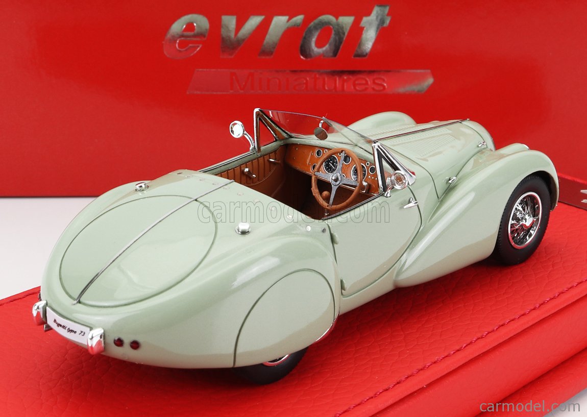 EVRAT EVR236 Scale 1/43 | BUGATTI T73 sn73003 ROADSTER OPEN 1943 ...