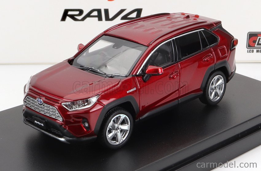LCD-MODEL LCD64020-RE Scale 1/64 | TOYOTA RAV4 HYBRID 2023 RED