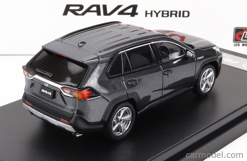LCD-MODEL LCD64020-HGM Scale 1/64 | TOYOTA RAV4 HYBRID 2023 HEAVY GREY MET