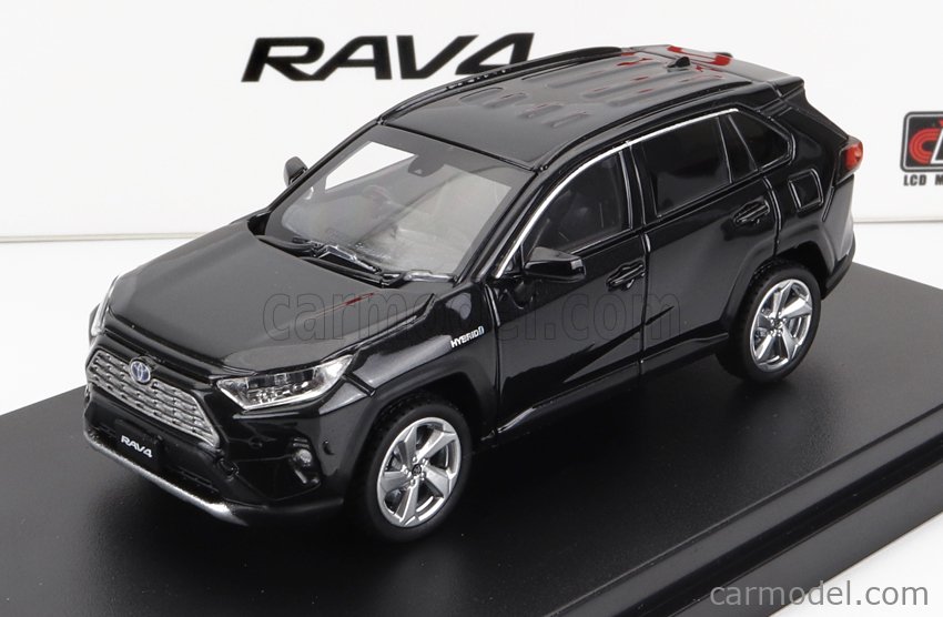 LCD-MODEL LCD64020-BL Scale 1/64 | TOYOTA RAV4 HYBRID 2023 BLACK