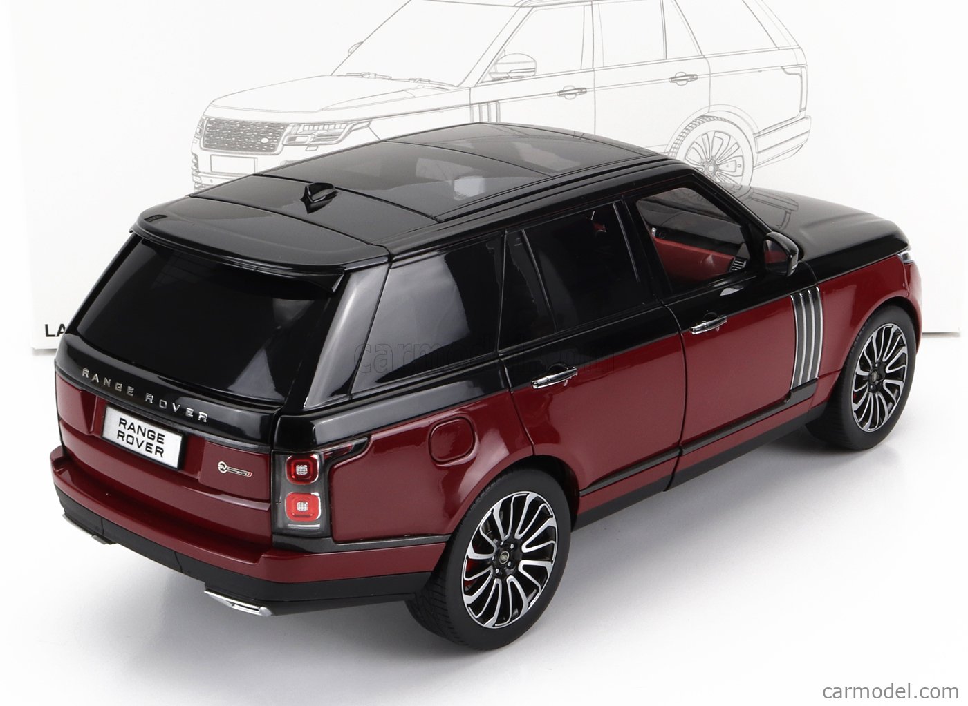 LCD-MODEL LCD18001B-RBR Scale 1/18 | LAND ROVER RANGE ROVER SV ...