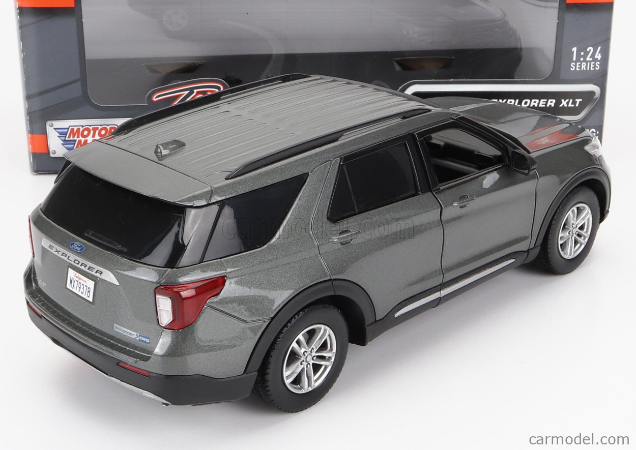 MOTOR-MAX 79378GY Scale 1/24 | FORD USA EXPLORER XLT 2022 GREY