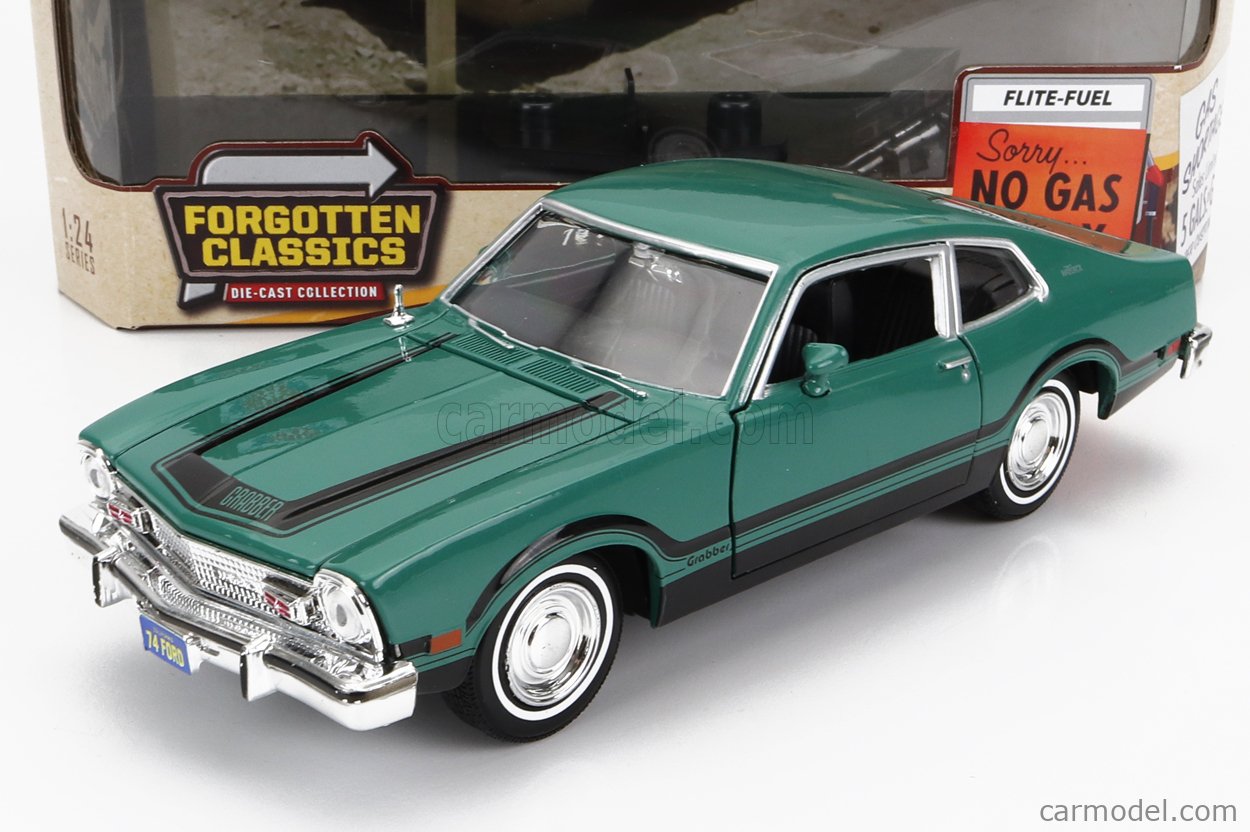 MOTOR-MAX 79043GN Scale 1/24 | FORD USA MAVERICK GRABBER 1974 GREEN