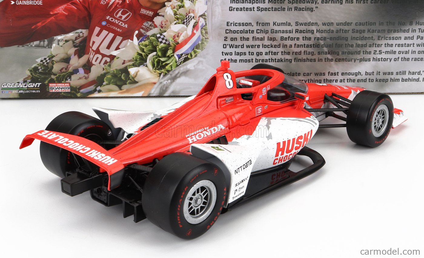 GREENLIGHT 11173 Scale 1/18 | HONDA TEAM CHIP GANASSI RACING N 8 WINNER ...