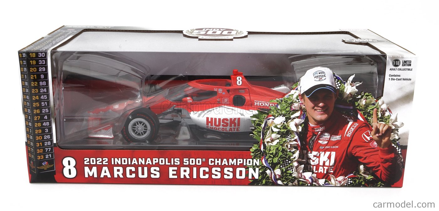 GREENLIGHT 11173 Scale 1/18 | HONDA TEAM CHIP GANASSI RACING N 8 WINNER ...