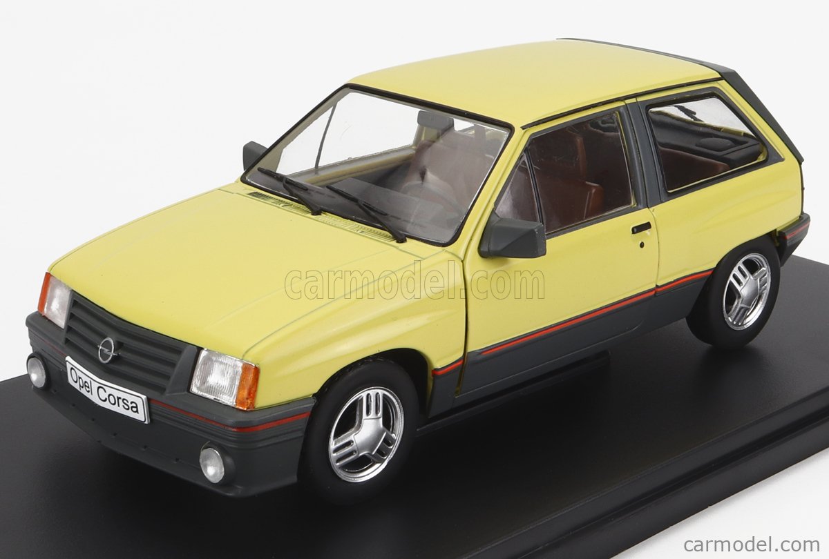 EDICOLA AB24P017 Scale 1/24 | OPEL CORSA 1.3 SR 1983 YELLOW BLACK