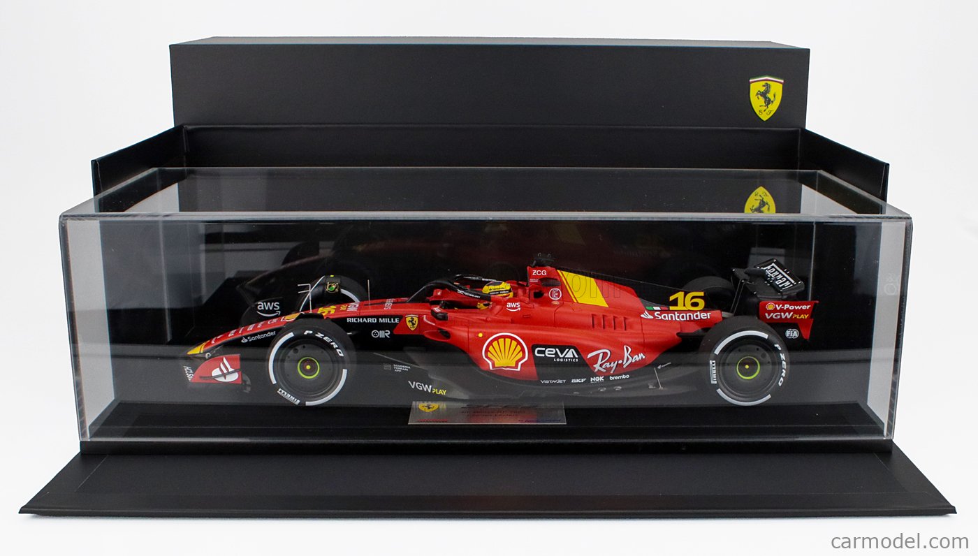 LOOKSMART LS18F1047 Scale 1/18 | FERRARI F1 SF-23 TEAM SCUDERIA FERRARI N 16 MONZA ITALY GP 2023 ...