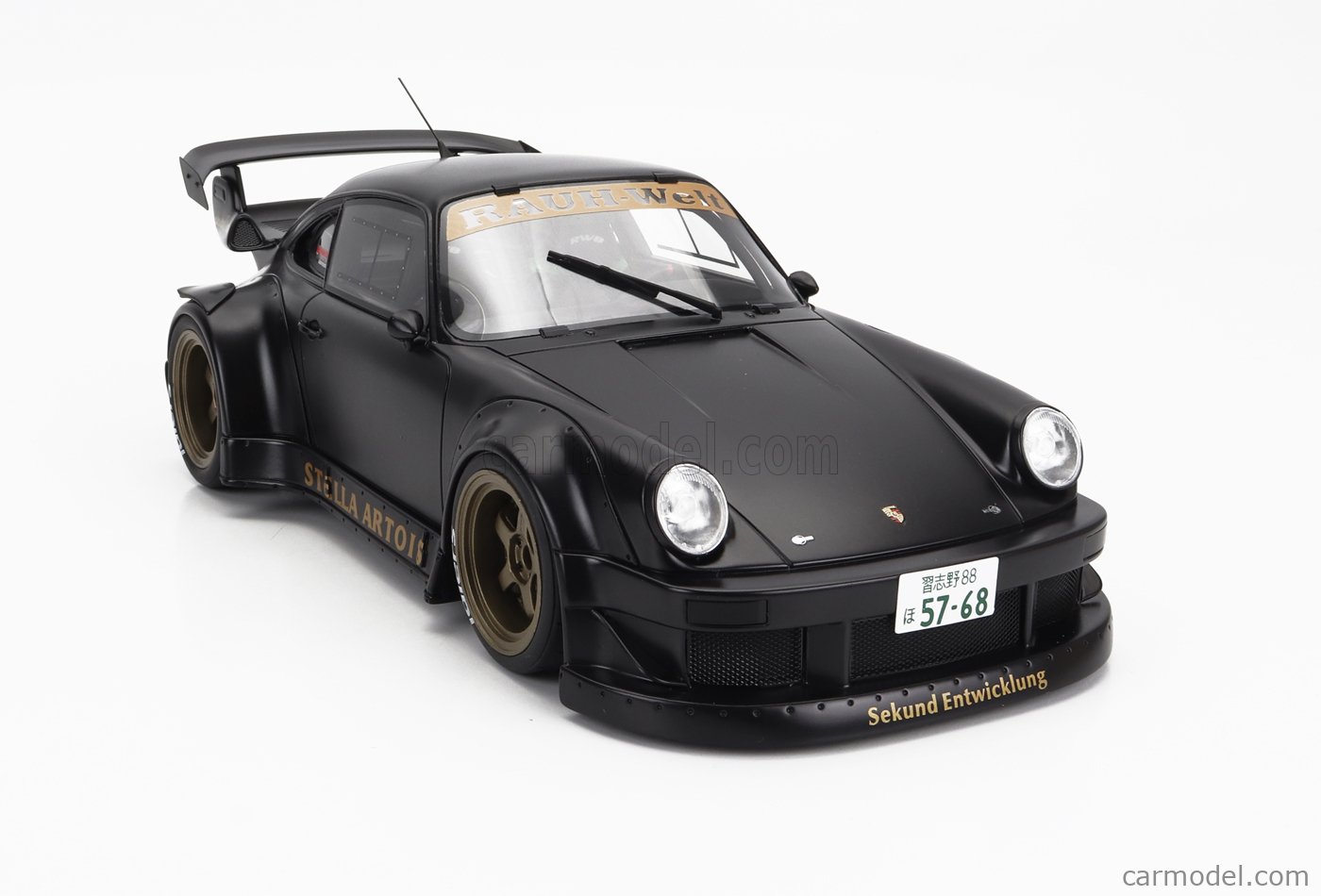 GT-SPIRIT GT421 Scale 1/18 | PORSCHE 911 964 RWB STELLA COUPE 2008 MATT BLACK