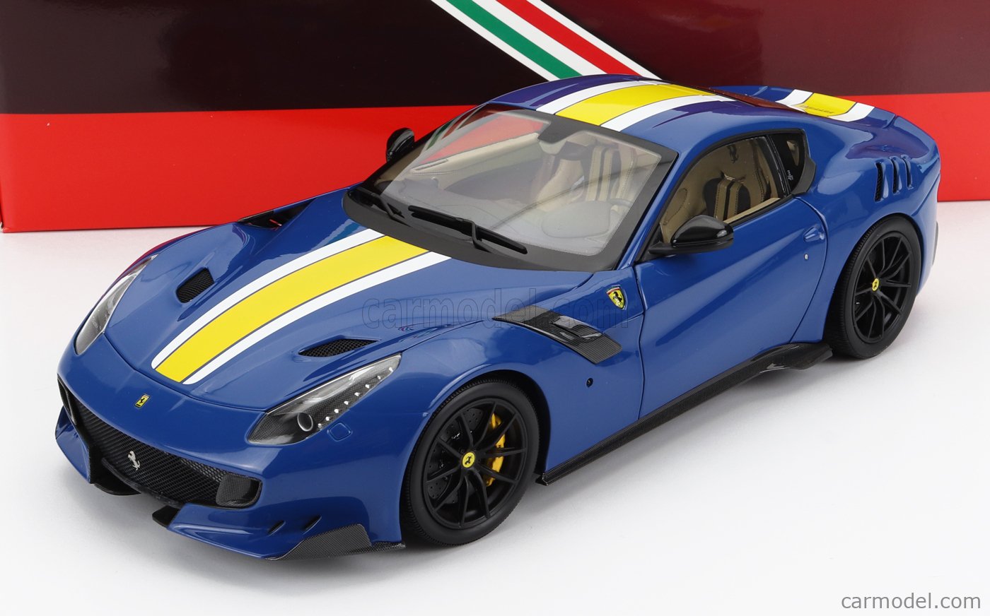 BBR-MODELS BBR182100A1 Scale 1/18 | FERRARI F-12 TDF 2015 AZZURRO DINO ...