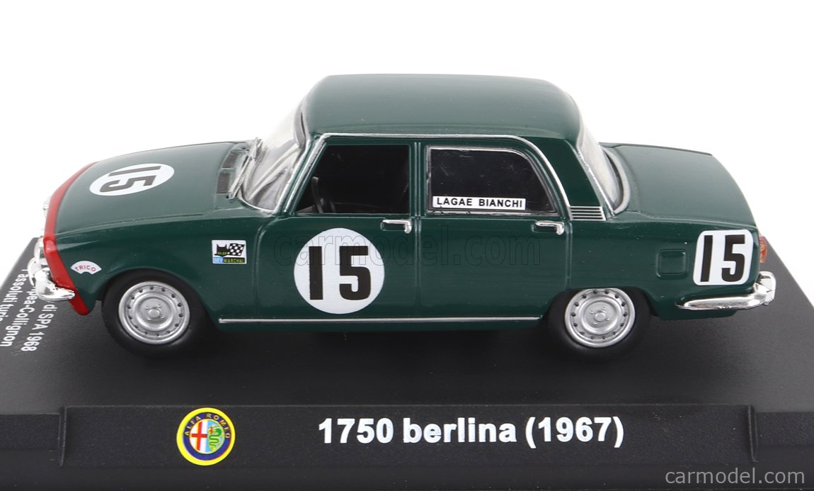 EDICOLA ALFAC079 Escala 1/43 | ALFA ROMEO 1750 BERLINA N 15 WINNER ...