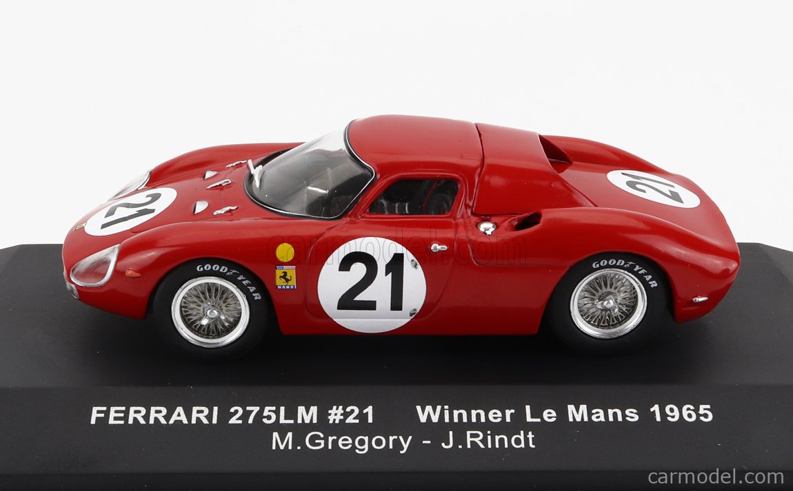 IXO-MODELS LM1965 Scala 1/43 | FERRARI 250LM 3.3L V12 ch. n5893 TEAM N ...