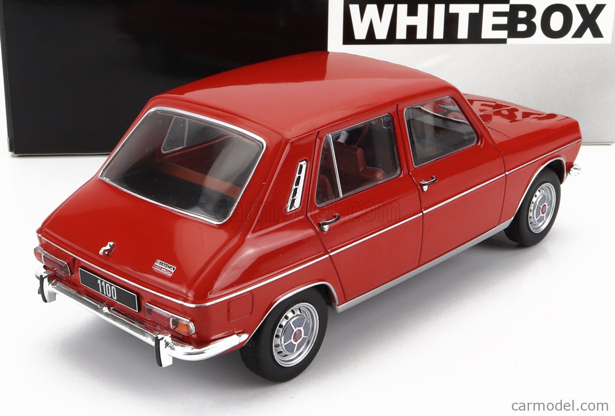 WHITEBOX WB124167 Scale 1/24 | SIMCA 1100 1969 RED