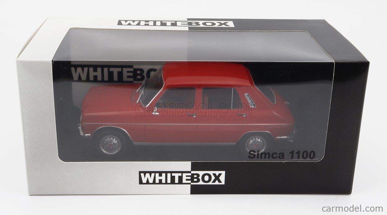 WHITEBOX WB124167 Scale 1/24 | SIMCA 1100 1969 RED