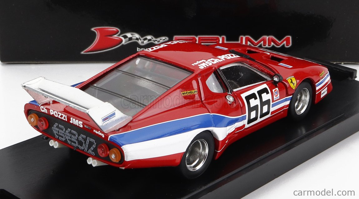 BRUMM R413 Scala 1/43 | FERRARI 512BB LM N 66 SCUDERIA POZZI JMS ...