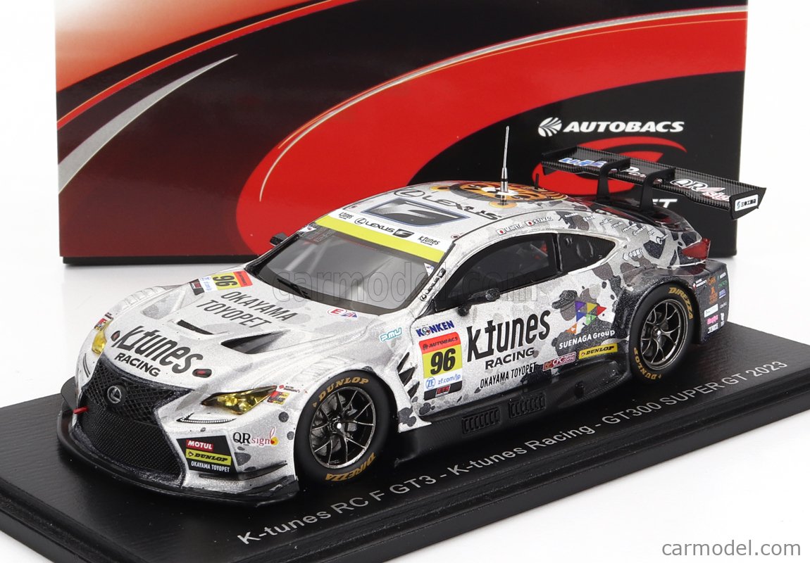SPARK-MODEL SGT089 Scale 1/43 | LEXUS RC F GT3 TEAM K-TUNES RACING N 96 ...