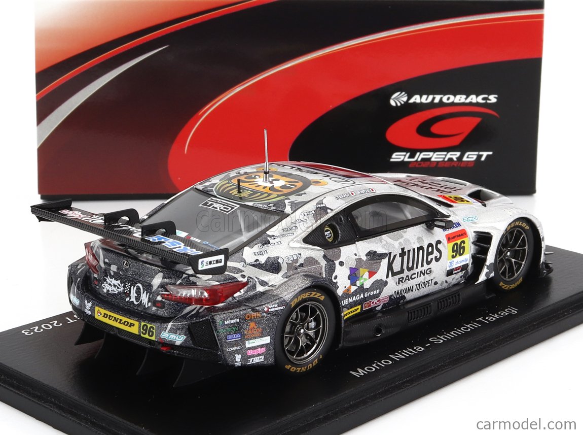 SPARK-MODEL SGT089 Scale 1/43 | LEXUS RC F GT3 TEAM K-TUNES RACING N 96 ...