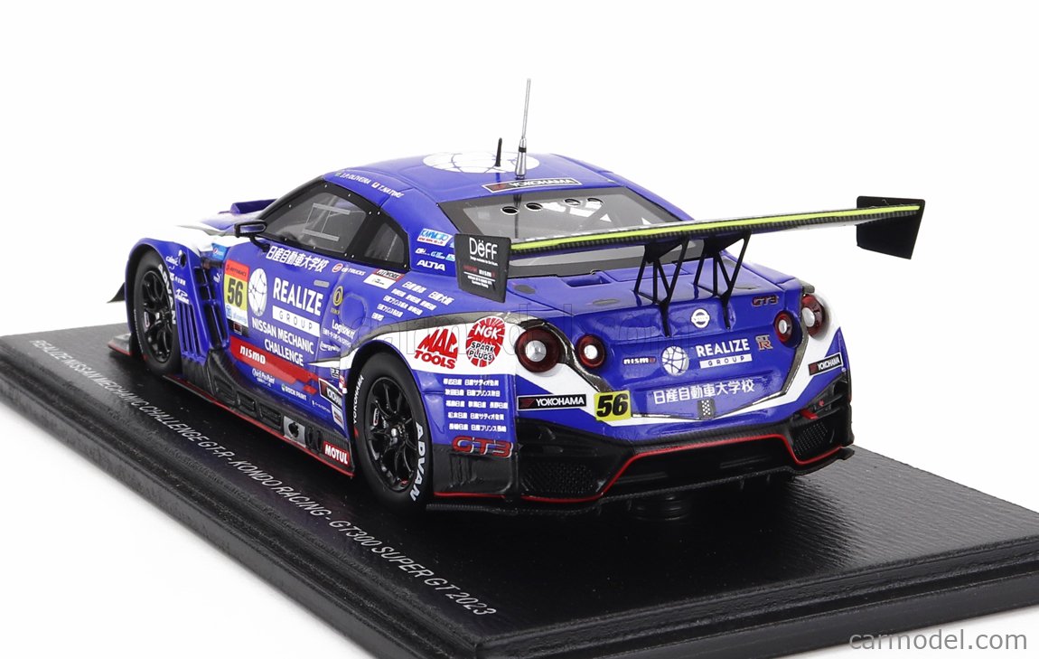 SPARK-MODEL SGT083 Scale 1/43 | NISSAN GT-R TEAM KONDO RACING N 56 ...