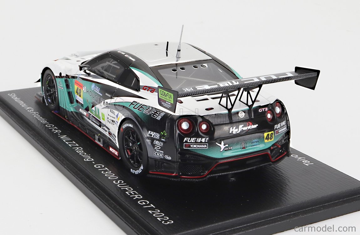 SPARK-MODEL SGT080 Scale 1/43 | NISSAN GT-R TEAM NILZZ RACING N 48 ...