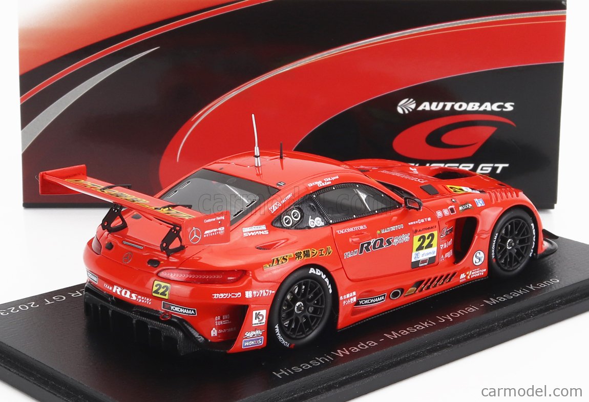 SPARK-MODEL SGT075 Scale 1/43 | MERCEDES BENZ GT3 AMG TEAM R'QS MOTOR ...