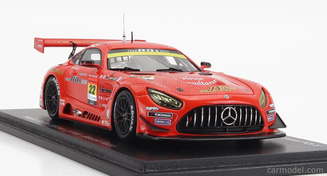 SPARK-MODEL SGT075 Scale 1/43 | MERCEDES BENZ GT3 AMG TEAM R'QS MOTOR ...