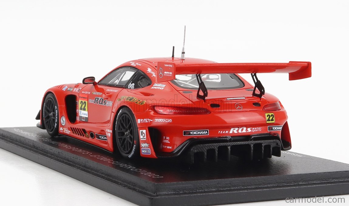 SPARK-MODEL SGT075 Scale 1/43 | MERCEDES BENZ GT3 AMG TEAM R'QS MOTOR ...