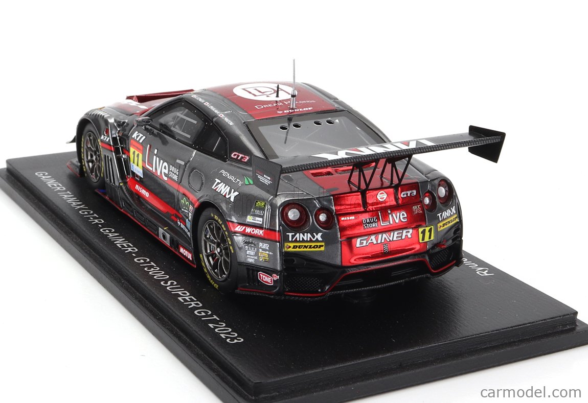 SPARK-MODEL SGT072 Scale 1/43 | NISSAN GT-R NISMO TEAM GAINER TANAX N ...