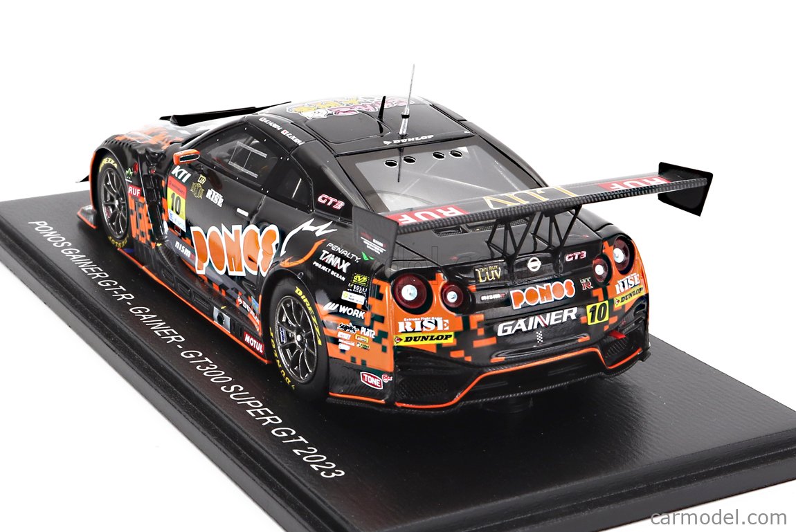SPARK-MODEL SGT071 Scale 1/43 | NISSAN GT-R NISMO TEAM PONOS GAINER N ...