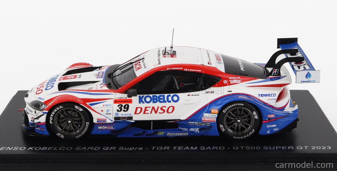 SPARK-MODEL SGT063 Scale 1/43 | TOYOTA GR SUPRA TEAM DENSO KOBELKO SARD ...