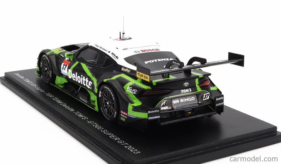 SPARK-MODEL SGT061 Scale 1/43 | TOYOTA GR SUPRA TEAM TGR TOM'S N 37 GT500 CLASS SUPER GT 2023 U ...