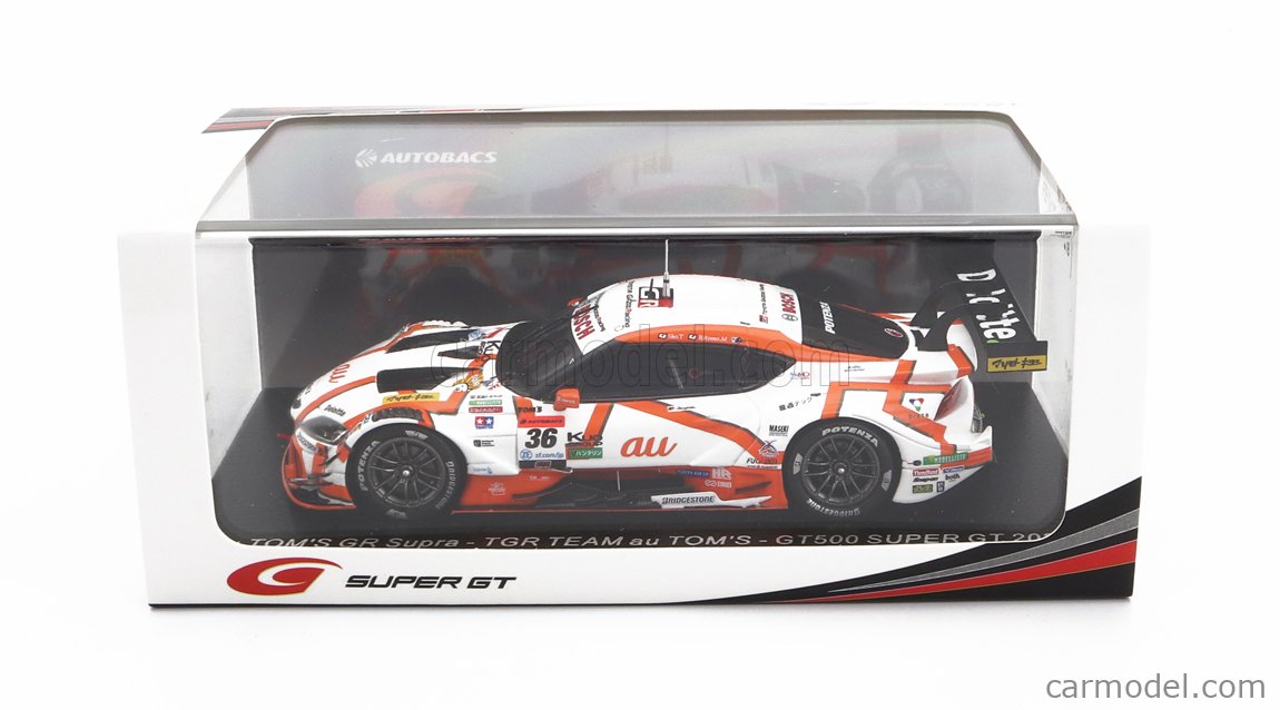 SPARK-MODEL SGT060 Scale 1/43 | TOYOTA GR SUPRA TEAM TGR TOM'S N 36 ...