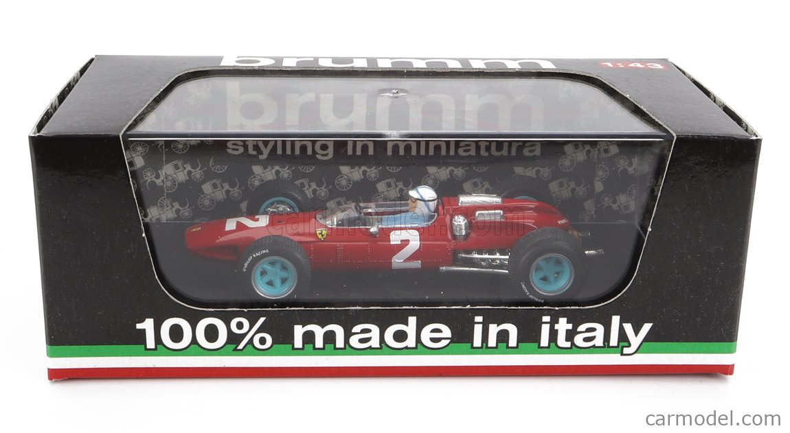 BRUMM R290-CH Masstab: 1/43 | FERRARI F1 158 N 2 WINNER ITALIAN GP J ...