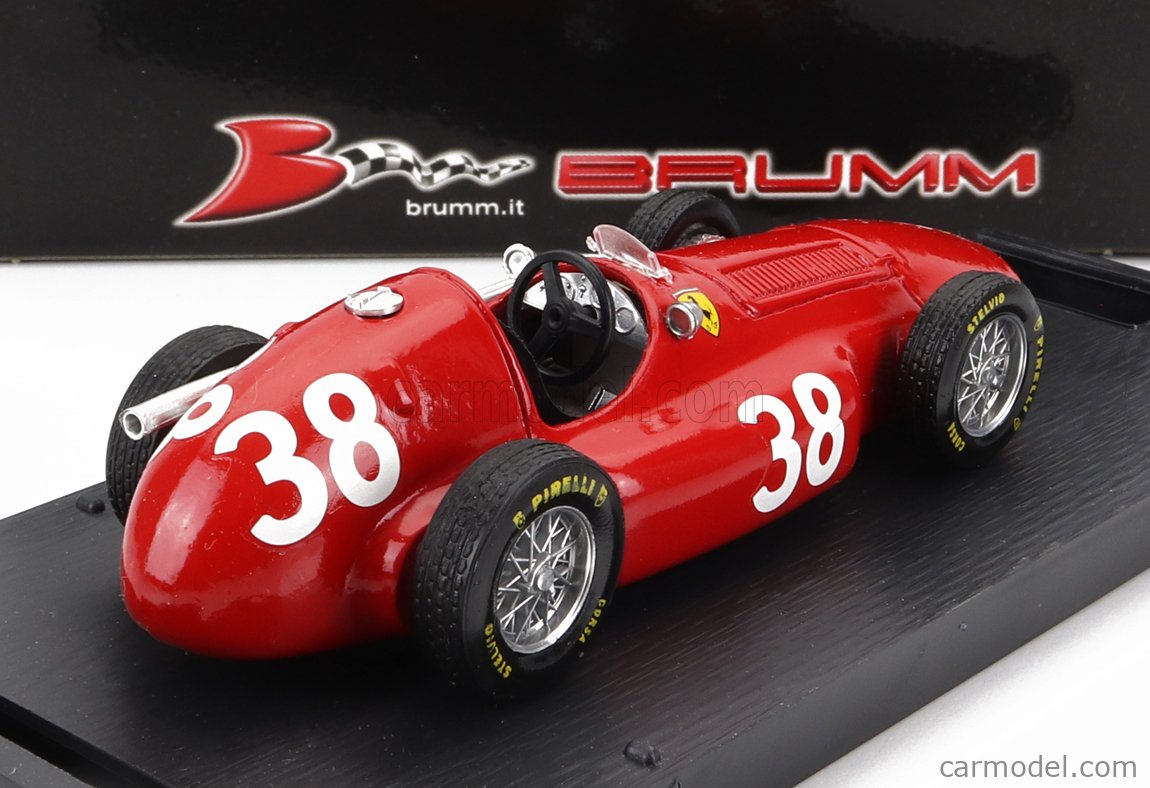 BRUMM R197 Scale 1/43 | FERRARI F1 553 SQUALO GP SPAGNA 1954 N 38 M ...
