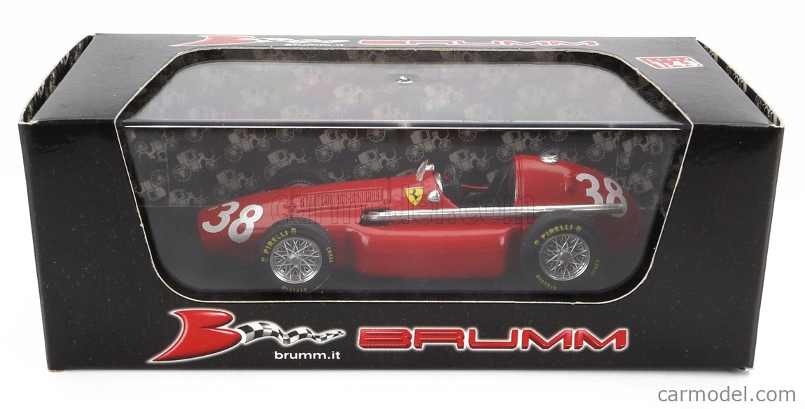BRUMM R197 Scale 1/43 | FERRARI F1 553 SQUALO GP SPAGNA 1954 N 38 M ...