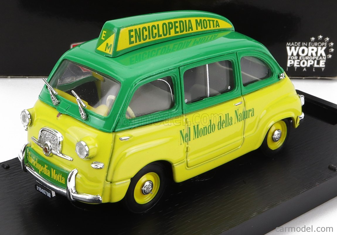 BRUMM R310 Escala 1/43 | FIAT 600 MULTIPLA - ENCICLOPEDIA MOTTA 1956 ...
