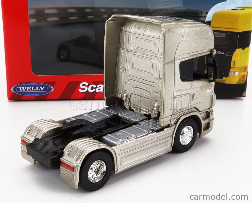WELLY WE68020SF-G-WL-GOLD Scale 1/64 | SCANIA R730 V8 TRACTOR TRUCK 2 ...