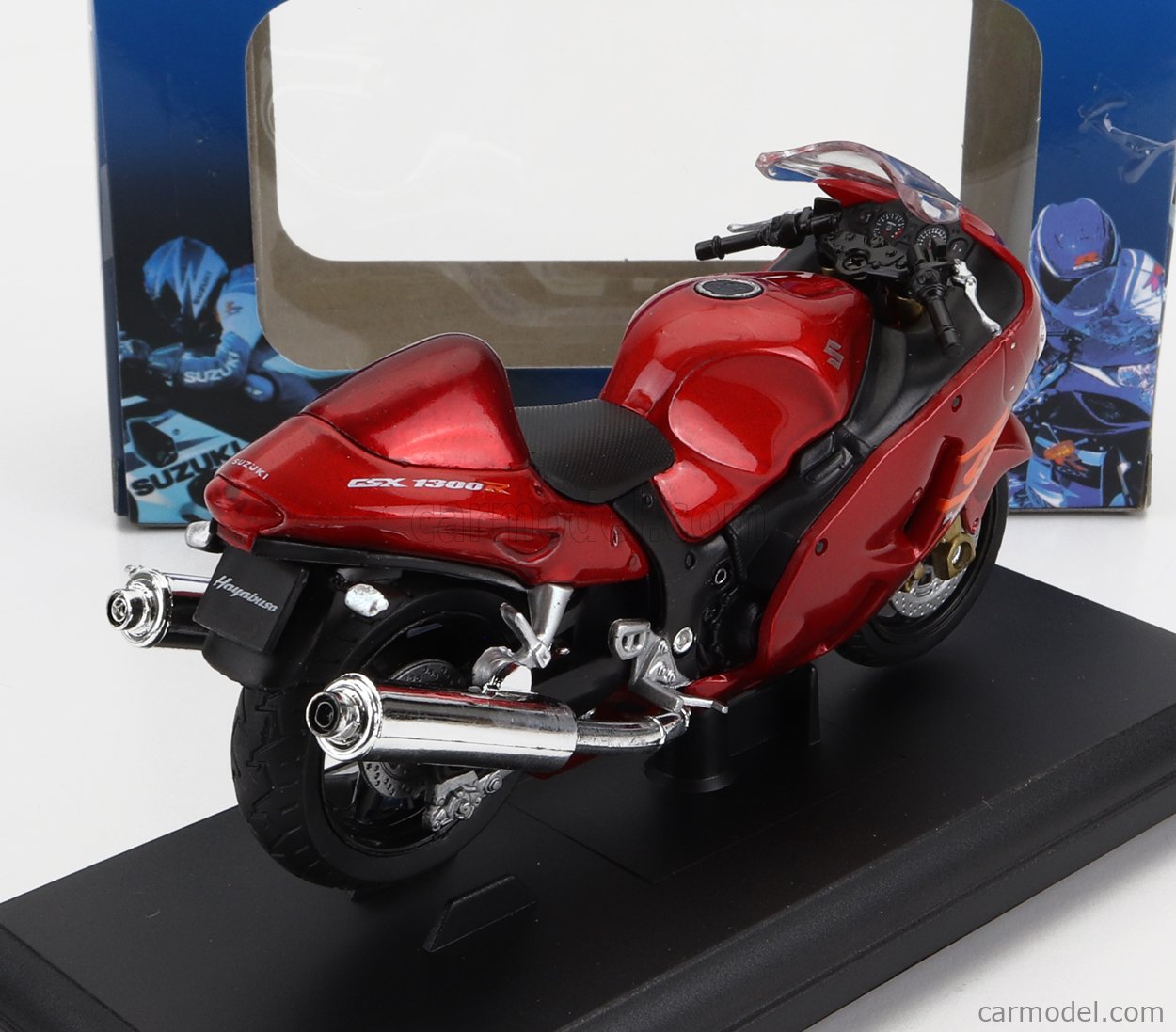 WELLY WE12828-19660 Scale 1/18 | SUZUKI HAYABUSA 2021 RED