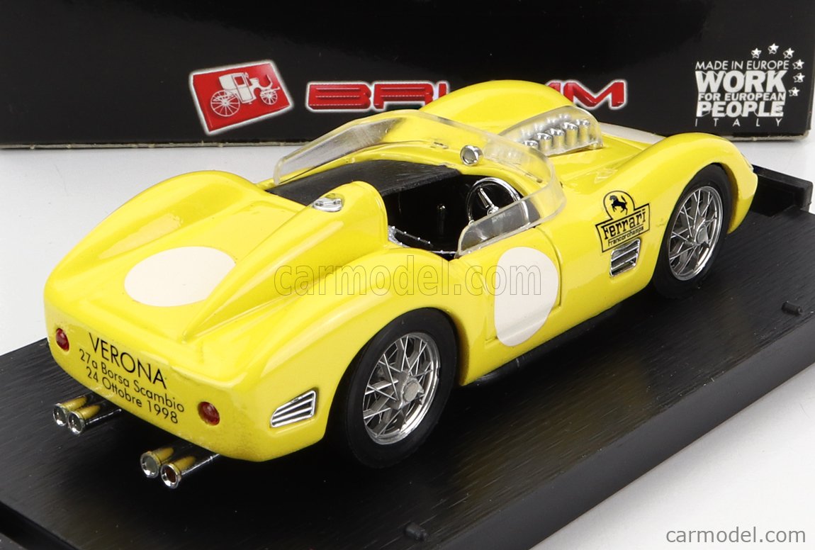 BRUMM PROM S98/30 VERONA Masstab: 1/43 | FERRARI TESTAROSSA 59 ...