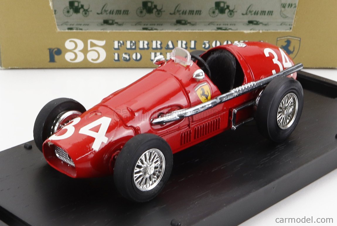 BRUMM R035-OLD Scala 1/43 | FERRARI F1 500 F2 N 34 A. ASCARI 1952 WORLD ...