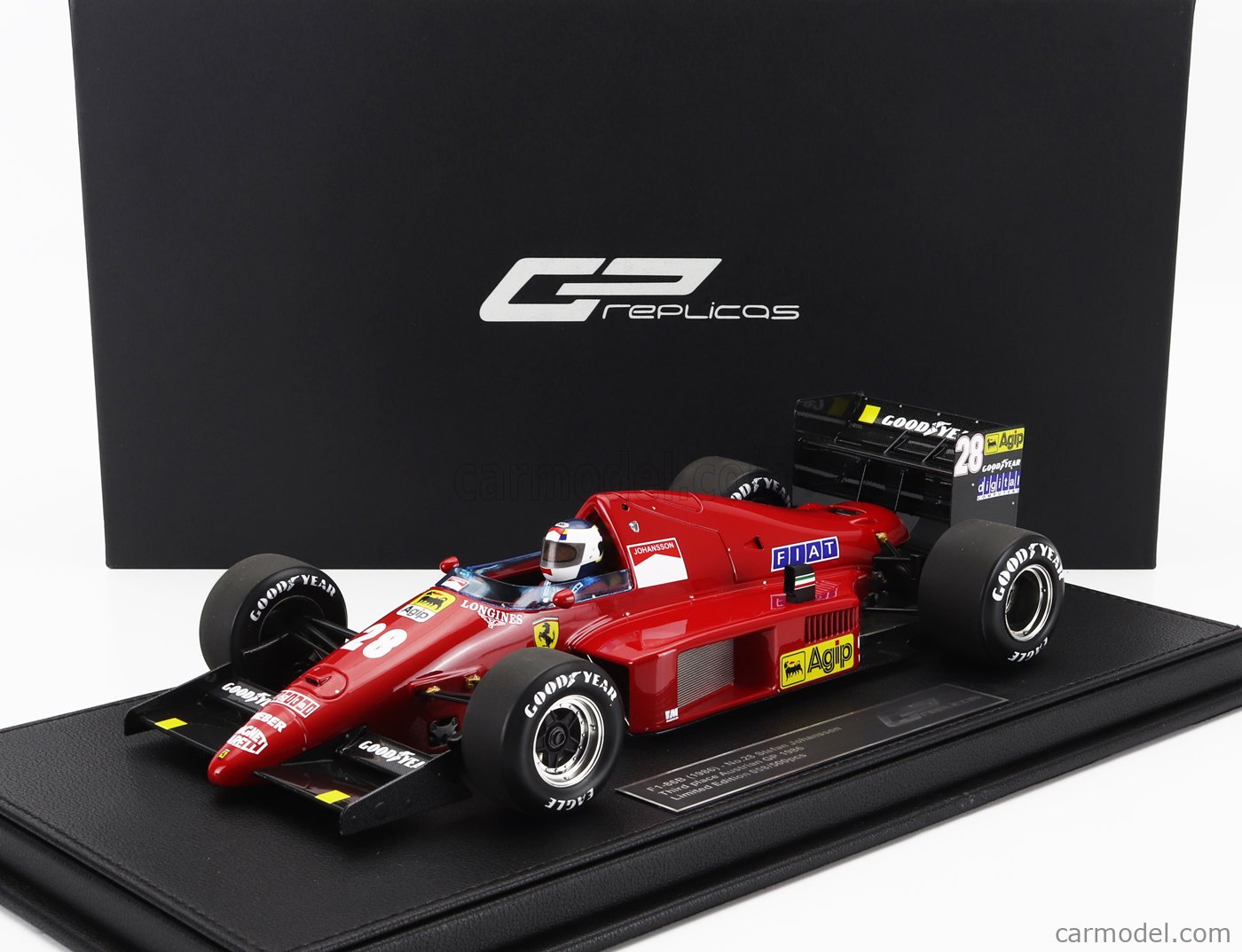 GP-REPLICAS GP169BWD Scale 1/18 | FERRARI F1 F1/86 N 28 3rd AUSTRIAN GP ...