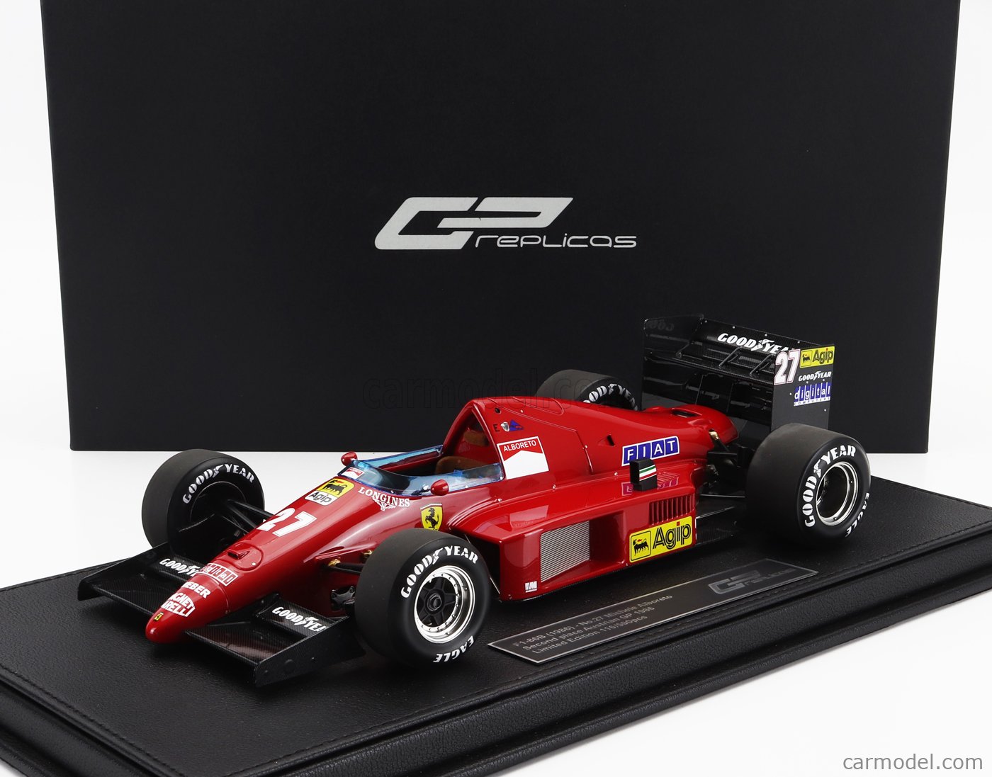 GP-REPLICAS GP169A Scale 1/18 | FERRARI F1 F1/86 N 27 2nd AUSTRIAN GP ...