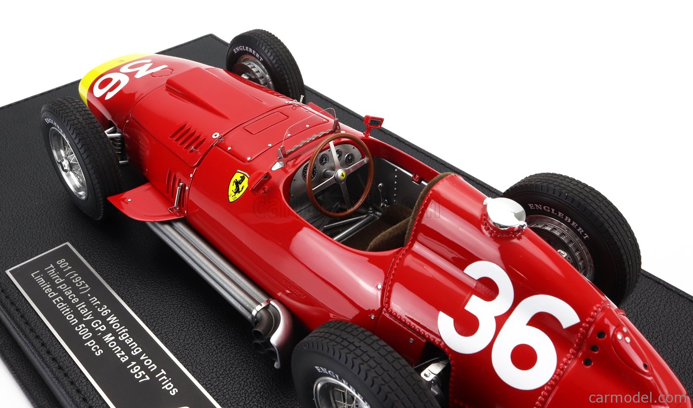 GP-REPLICAS GP166C Scale 1/18 | FERRARI F1 801 N 36 3rd ITALY MONZA GP ...