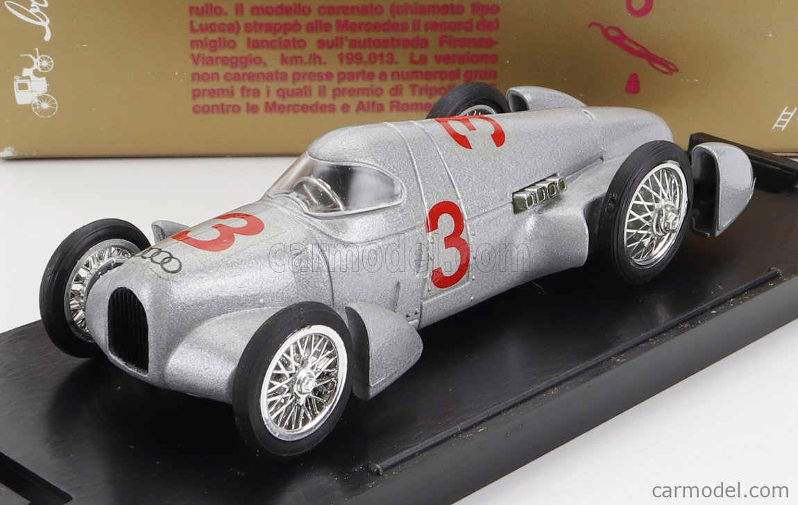 BRUMM R107-OLD Echelle 1/43 | AUTO UNION TYPE B N 3 REKORDWAGEN AVUS ...