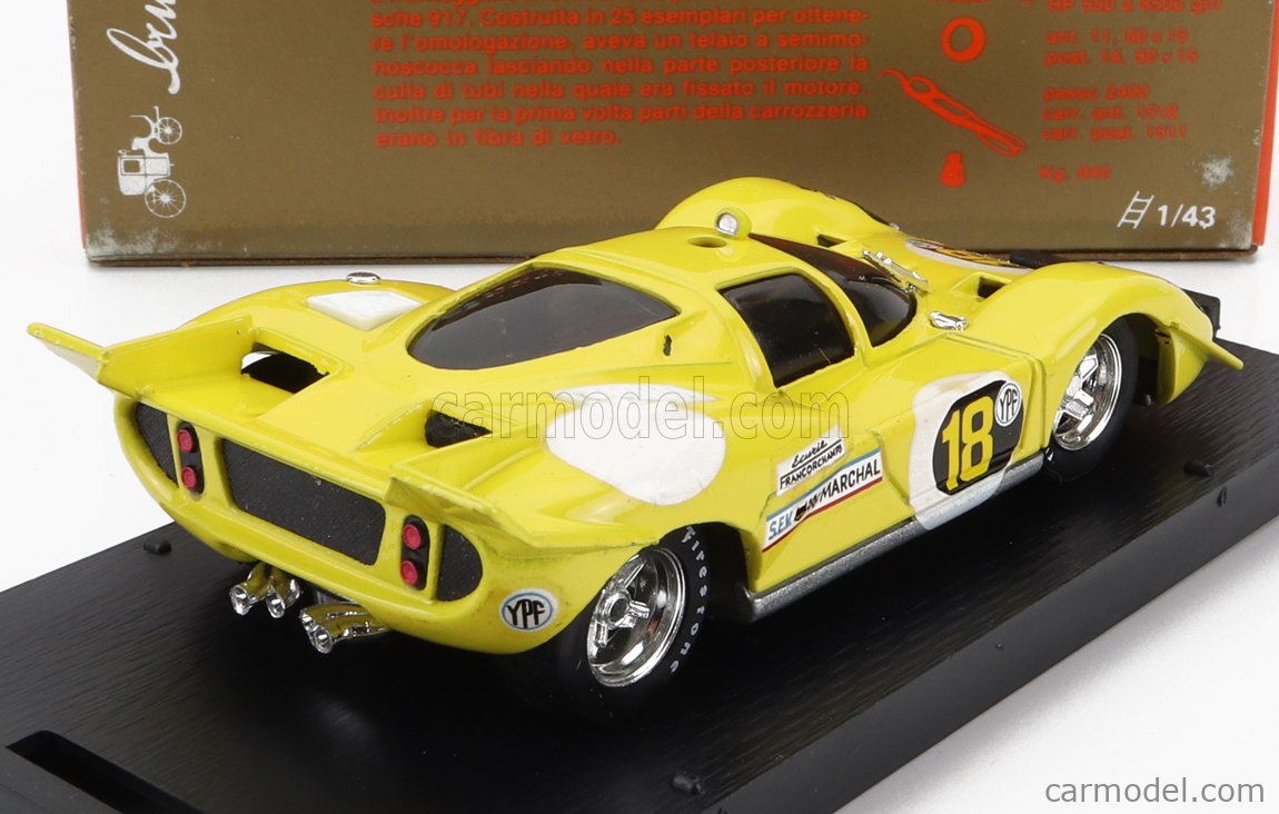 BRUMM R203-OLD Scala 1/43 | FERRARI 512S N 18 1000km BUENOS AIRES 1970 ...