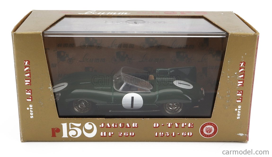 BRUMM R150-OLD Scale 1/43 | JAGUAR D-TYPE N 1 24h LE MANS 1956 PAUL ...