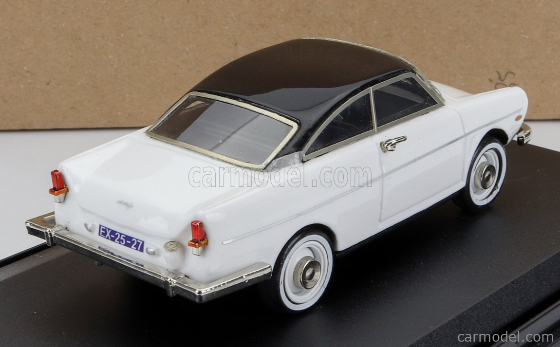 RIALTO-MODELS AV051 Scale 1/43 | DAF 30 COUPE PROTOTYPE 1962 WHITE BLACK