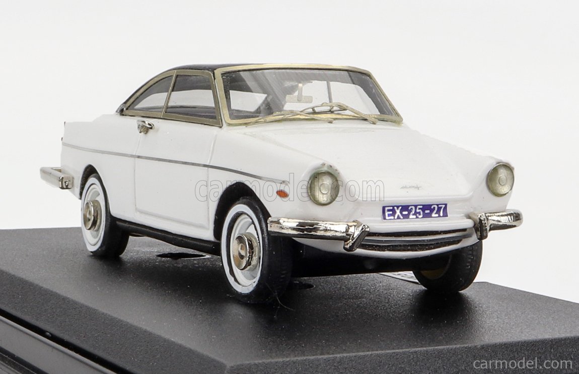 RIALTO-MODELS AV051 Scale 1/43 | DAF 30 COUPE PROTOTYPE 1962 WHITE BLACK