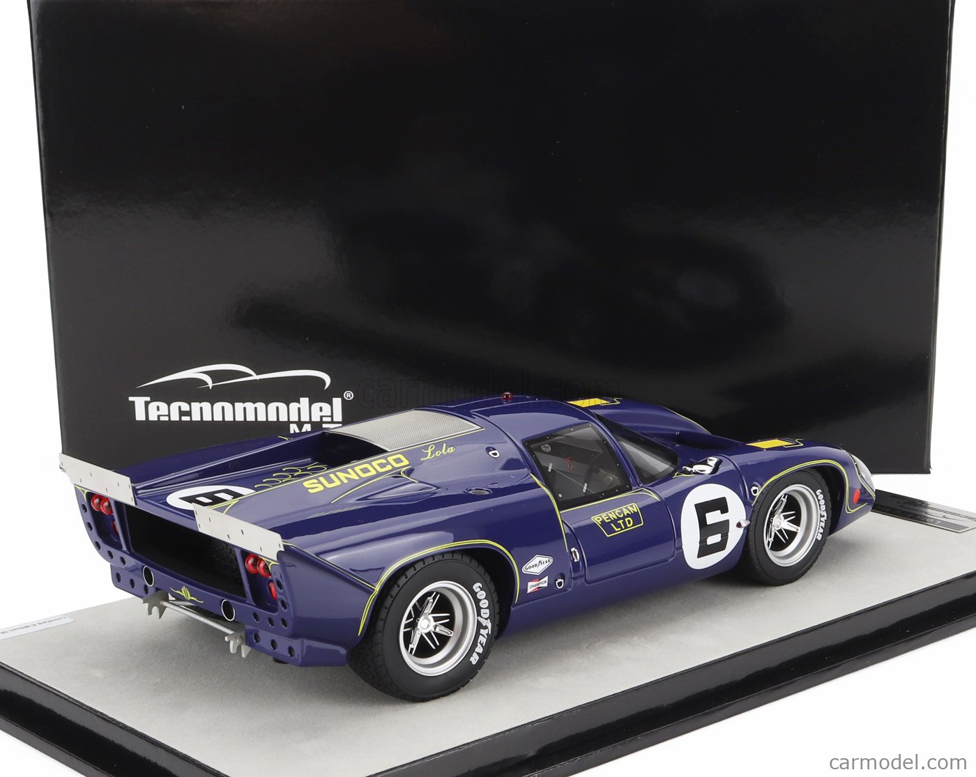 TECNOMODEL TM18-207A Scale 1/18 | LOLA T70 MK3B GT 5.0L V8 TEAM SUNOCO ...