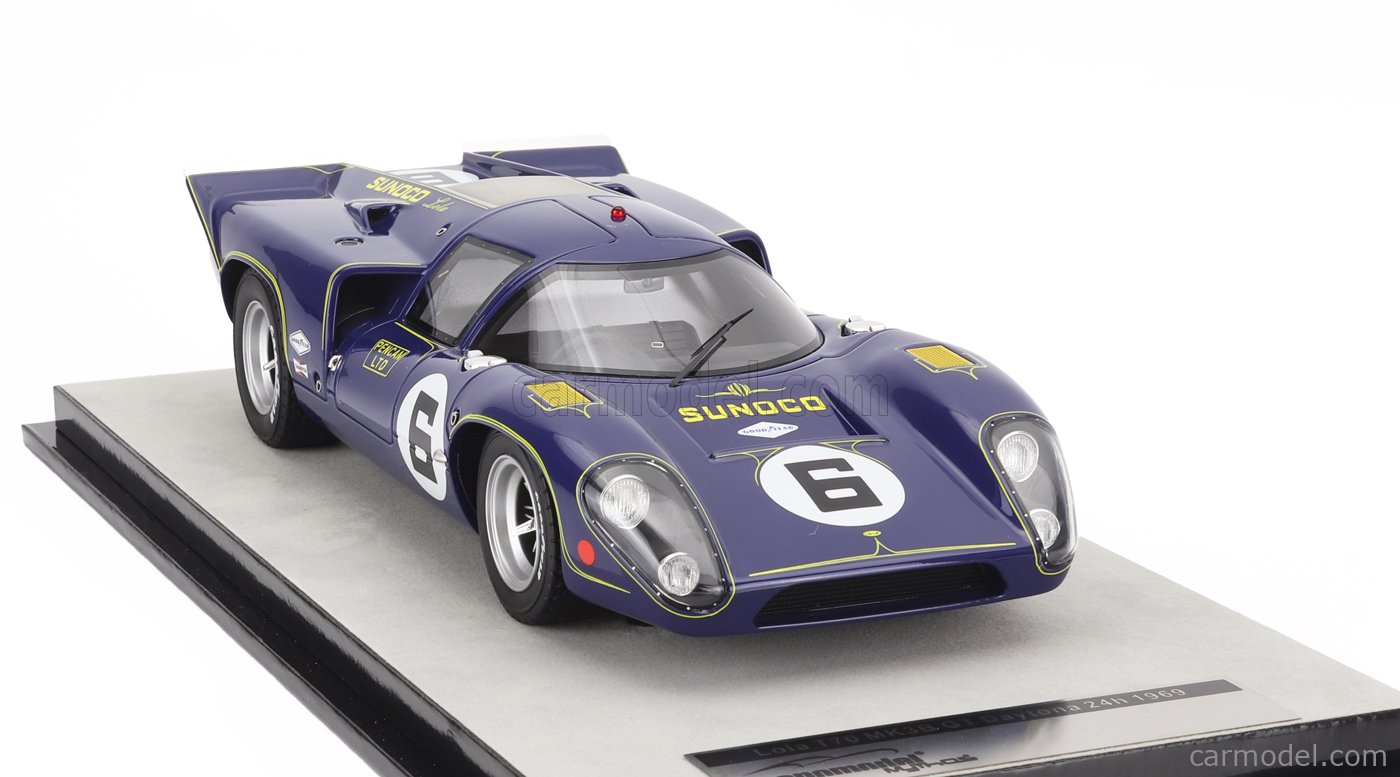 TECNOMODEL TM18-207A Escala 1/18 | LOLA T70 MK3B GT 5.0L V8 TEAM SUNOCO ...
